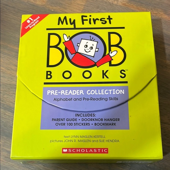 Scholastic | Toys | Scholastic My First Bob Books Prereader Set Yellow ...